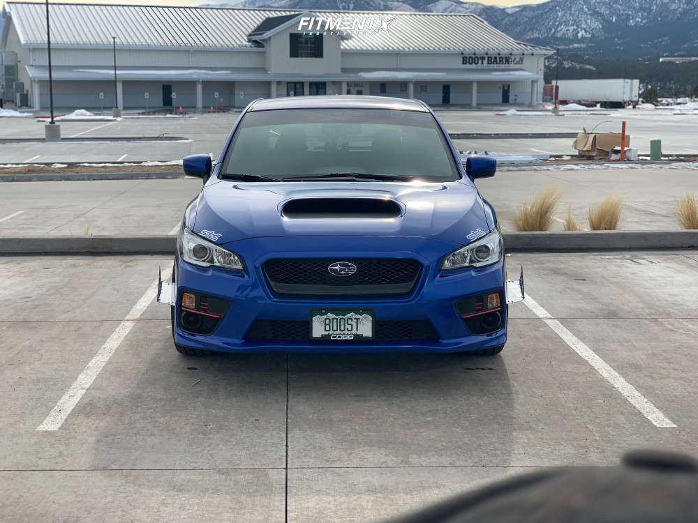 2016 Subaru WRX Base with 18x9.5 Option Lab R716 and Falken 265x35 on ...
