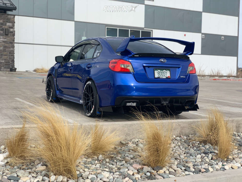 2016 Subaru WRX Base with 18x9.5 Option Lab R716 and Falken 265x35 on ...