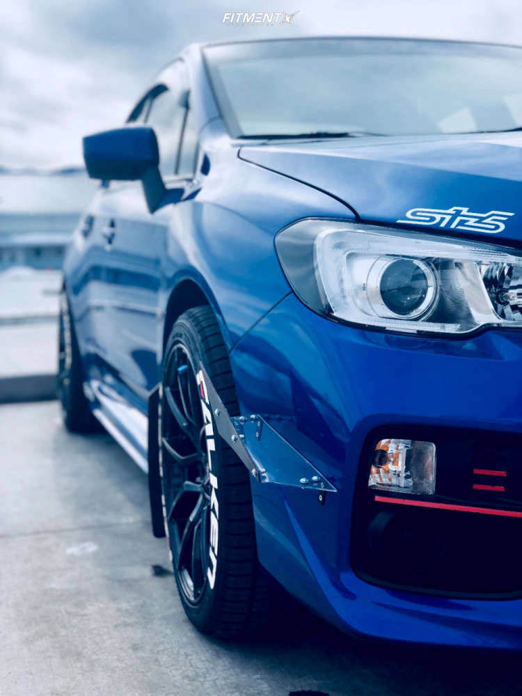 2016 Subaru WRX Base with 18x9.5 Option Lab R716 and Falken 265x35 on ...