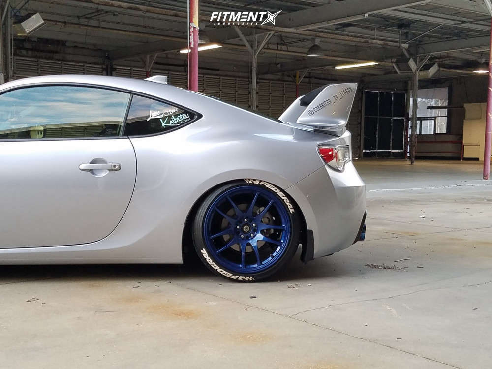 2015 Scion FR-S Base with 18x9.5 Rota Torque and Federal 225x40 on ...