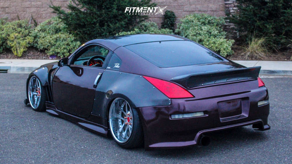 2003 Nissan 350Z Touring with 19x10.5 Weds Lxz and Federal 235x35 on ...