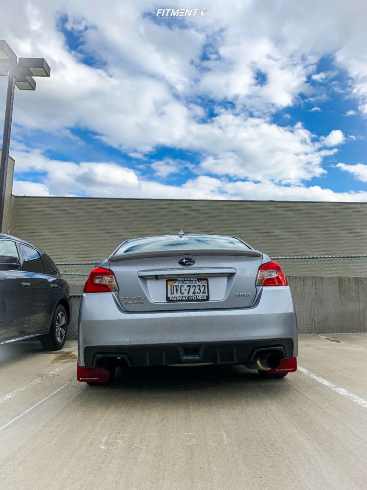 2017 Subaru WRX Base with 17x8.5 F1R F21 and Geo Tour 215x45 on Stock ...