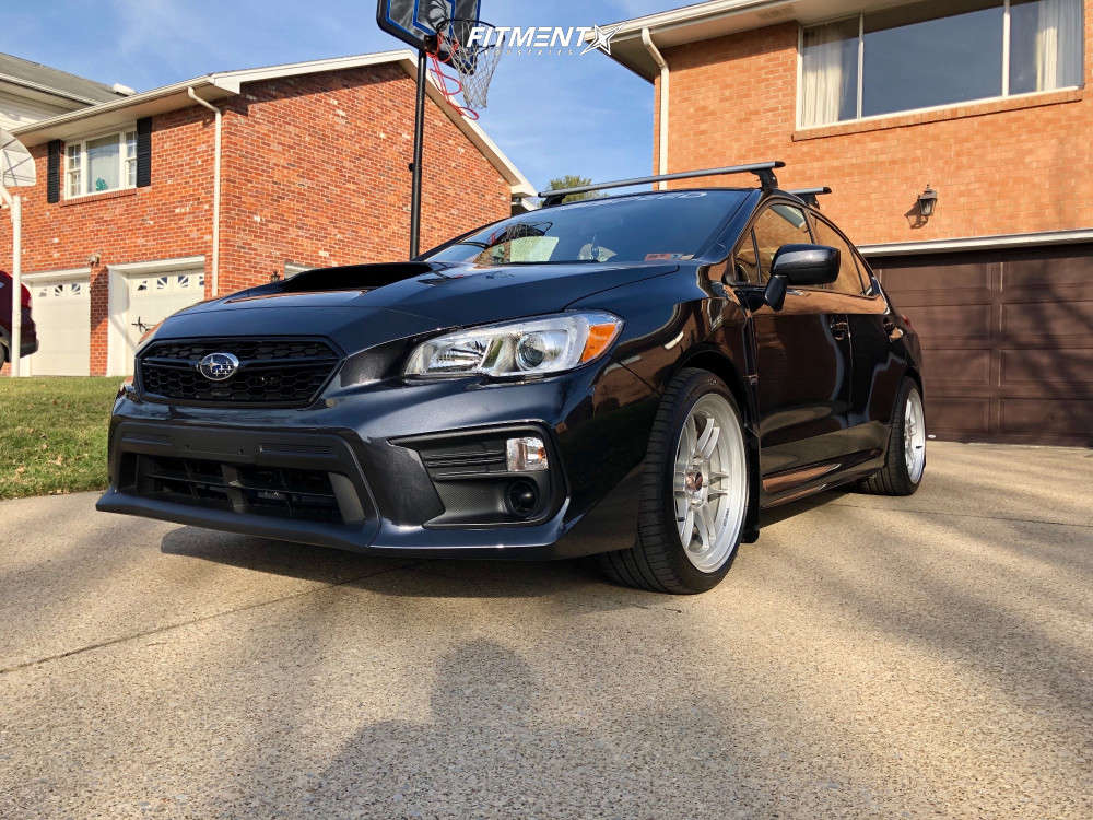 2019 Subaru WRX Base with 18x9.5 Enkei RPF1 and Michelin 255x35 on ...