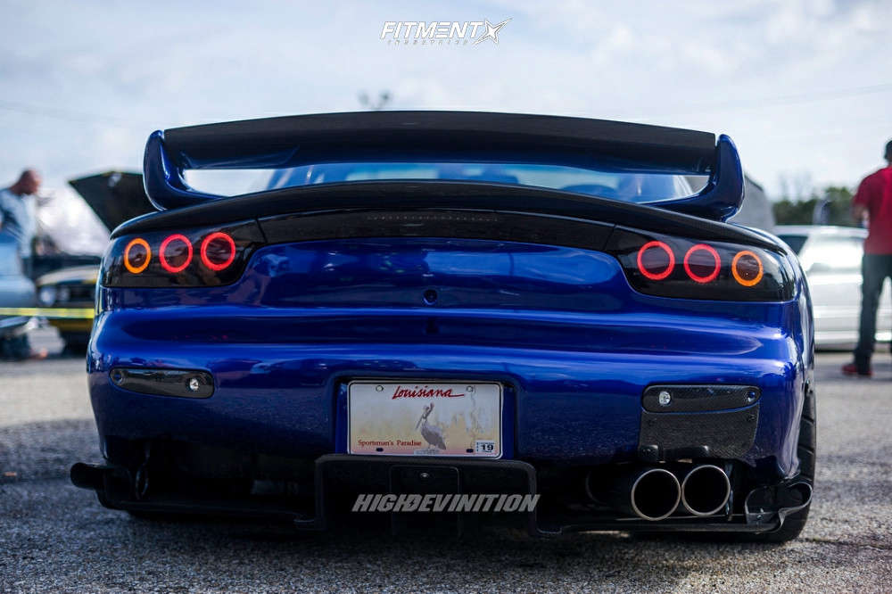 1994 Mazda RX-7 Base with 18x9.5 ESR SR08 and Nitto 275x35 on Coilovers ...