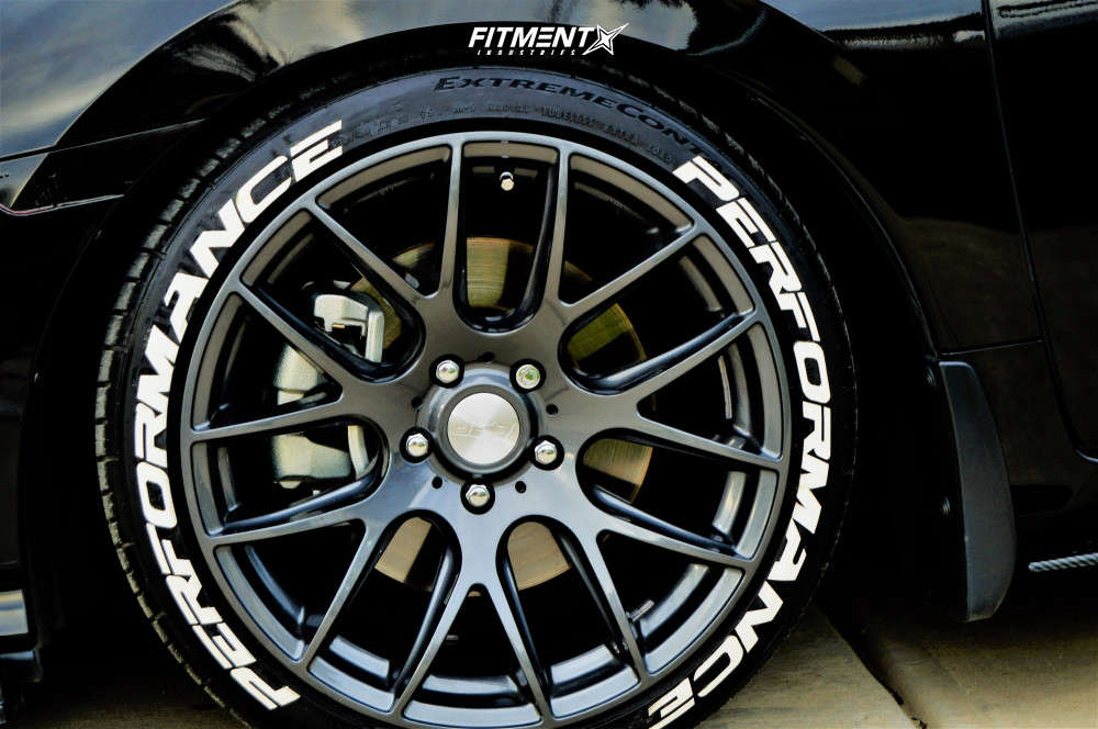 2018 Honda Civic Si with 18x9.5 ESR Sr12 and Continental 235x40 on ...