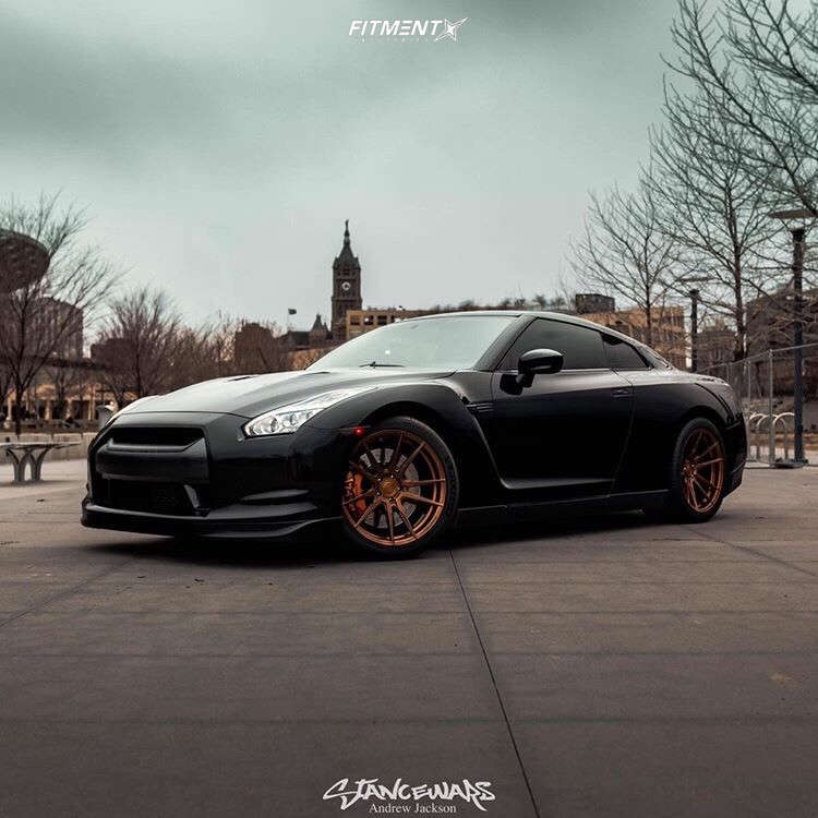 2011 Nissan GT-R Premium 2dr Coupe AWD (3.8L 6cyl Turbo 6AM) with 20x10 ...