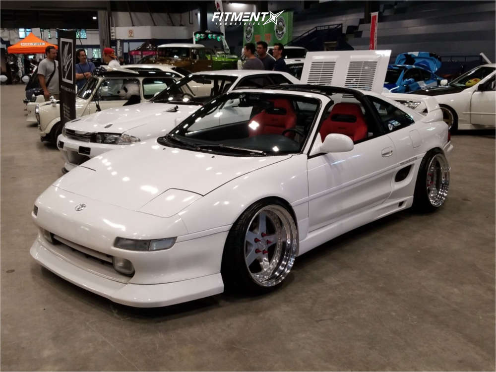 1991 Toyota MR2 Turbo with 18x10 Work Equip E05 and Hankook 215x35 on Coilovers | 639547 ...