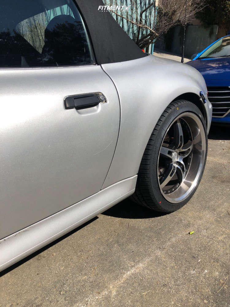 1997 BMW Z3 Roadster with 19x8.5 MRR Gt5 and Nankang 235x35 on Lowering ...