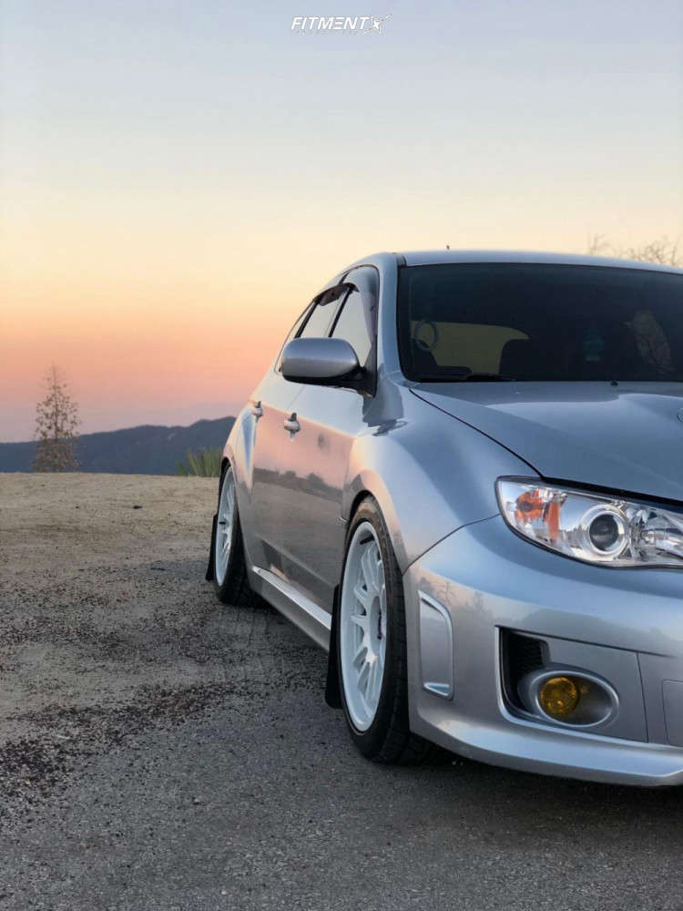 2014 Subaru WRX Limited with 18x9 Cosmis Racing XT-206R and Nitto ...