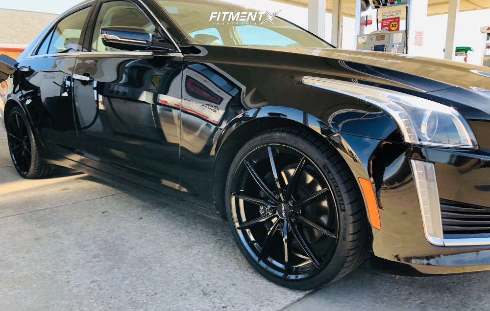 2015 Cadillac CTS Luxury with 20x8.5 Petrol P4B and Michelin 245x30 on ...