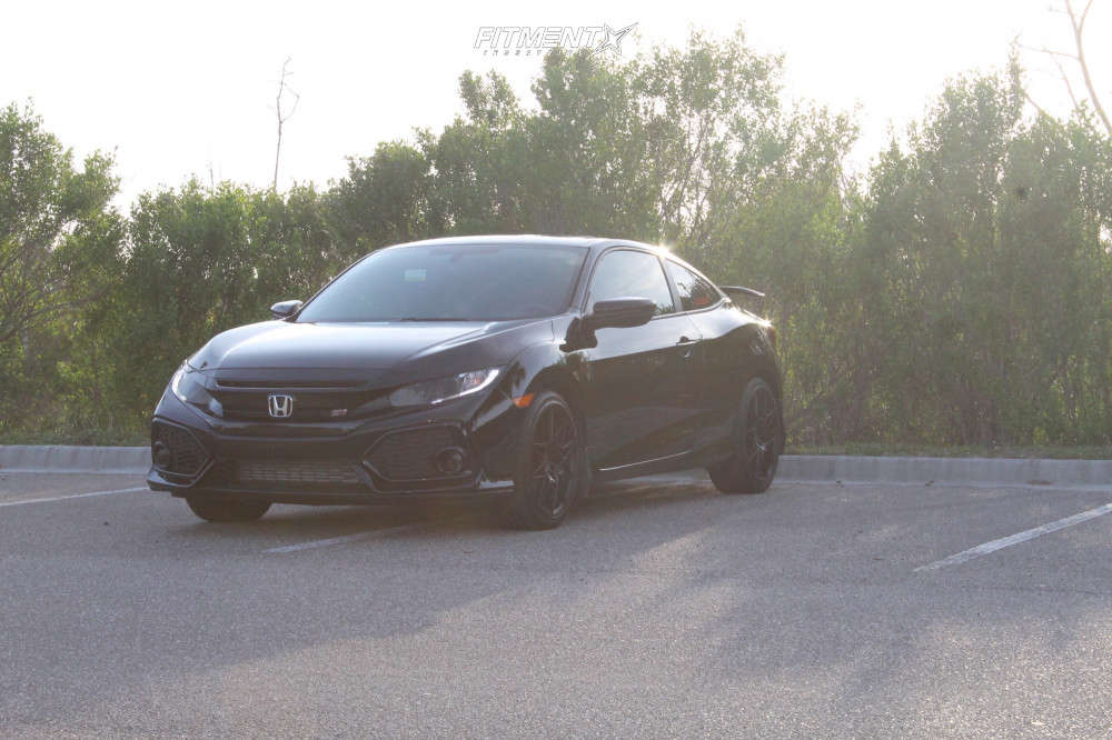 2017 Honda Civic Si with 18x8 Revolution Racing Rr11 and Goodyear ...