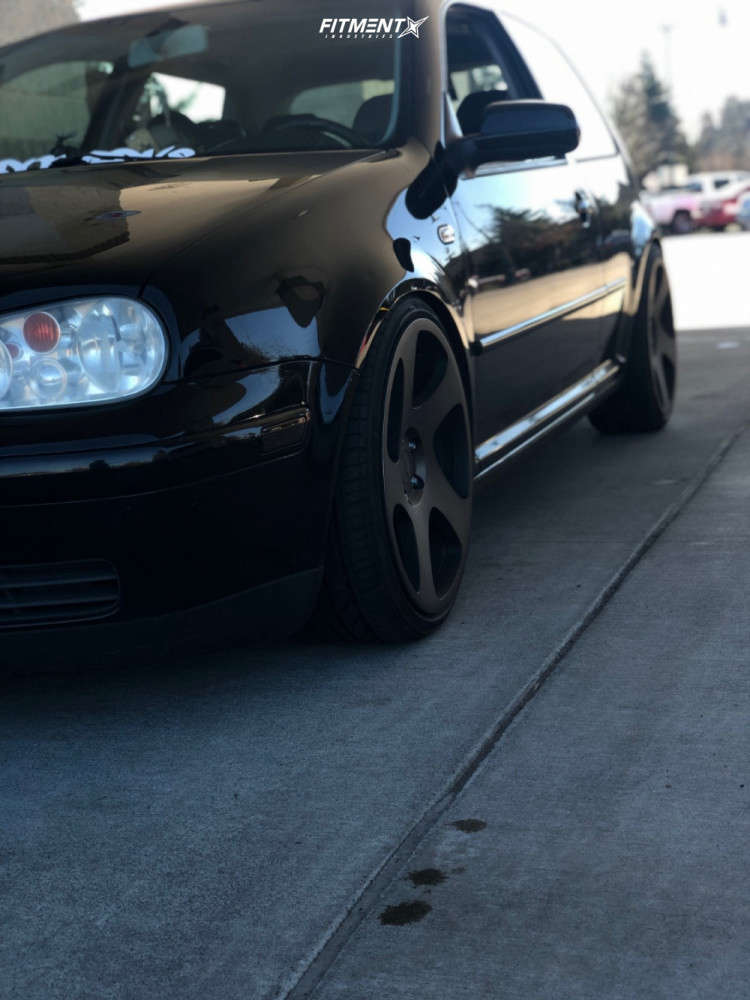 2005 Volkswagen GTI Base with 19x8.5 Rotiform Tmb and Continental ...