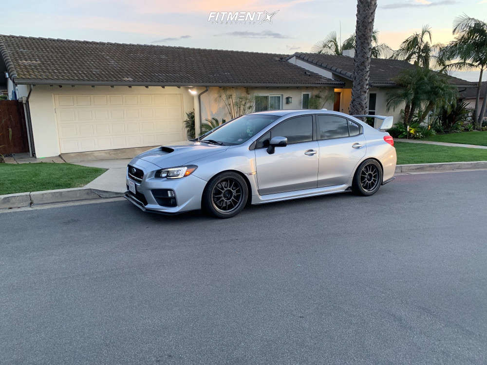 2015 Subaru WRX STI Base with 18x9.5 Konig Hypergram and Hankook 265x35 ...