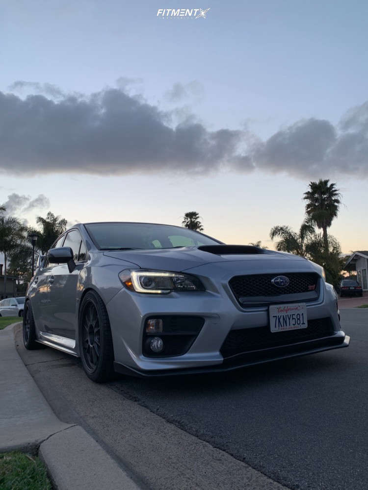 2015 Subaru WRX STI Base with 18x9.5 Konig Hypergram and Hankook 265x35 ...