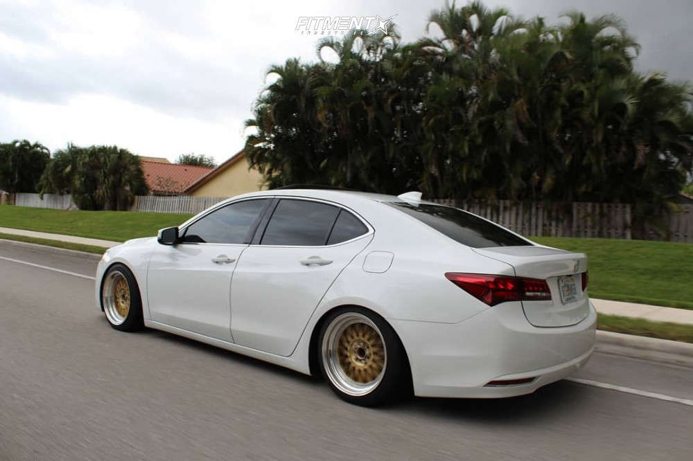 2015 Acura TLX Base with 18x9.5 JNC Jnc003 and Westlake 255x40 on ...