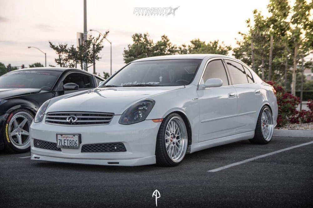 2005 INFINITI G35 Base with 19x9.5 Vorsteiner LM and Duraturn 225x35 on ...
