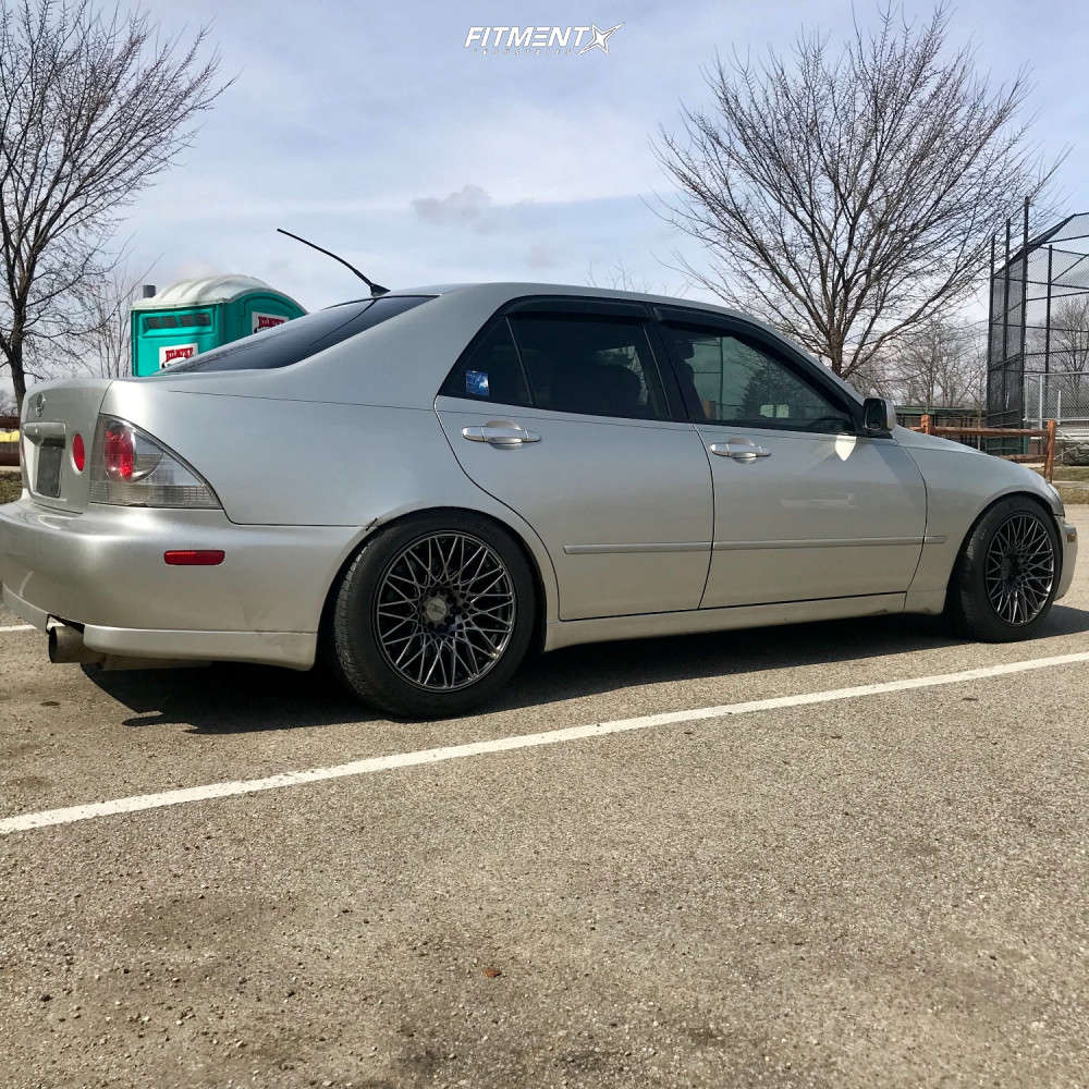 2001 Lexus IS300 Base with 17x8.25 XXR 553 and Riken 225x45 on ...