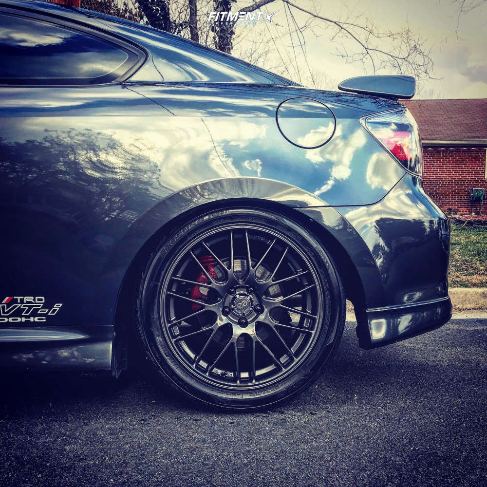 2009 Scion TC Base with 17x7 Enkei EKM3 and Toyo Tires 215x45 on ...