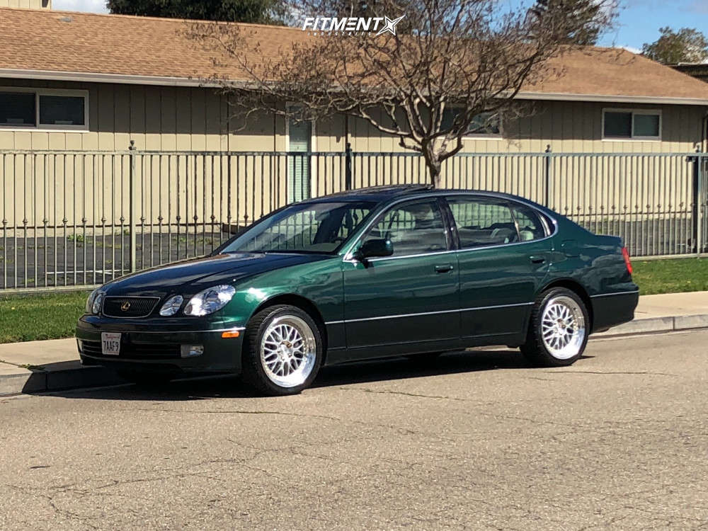 1999 Lexus GS300 Base with 18x8.5 ESR Sr05 and BFGoodrich 235x40 on ...