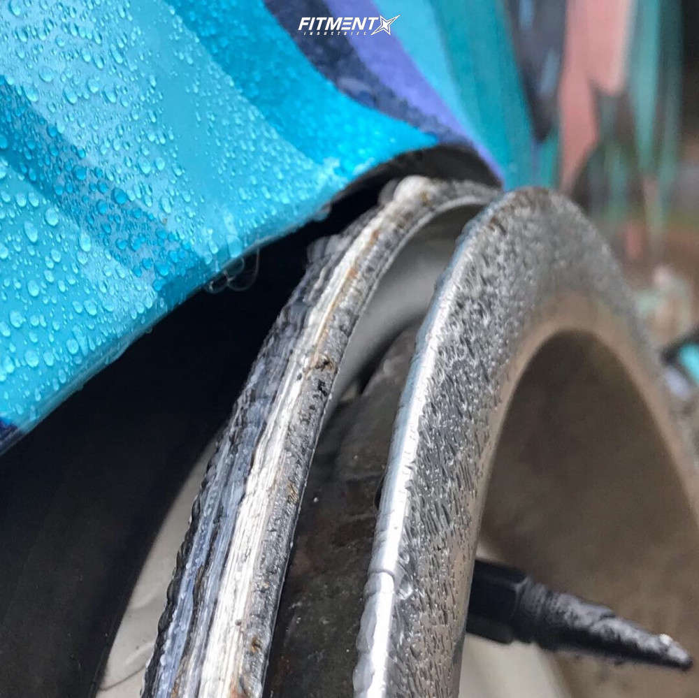 1998 Honda Civic CX with 15x8 Diamond Racing Sc Series and Federal ...