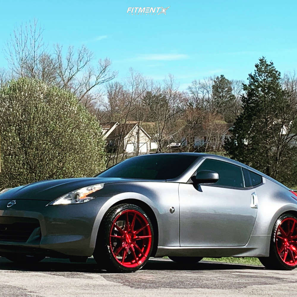 2011 Nissan 370Z Touring with 20x9 Rohana Rf2 and Ohtsu 245x35 on Stock ...