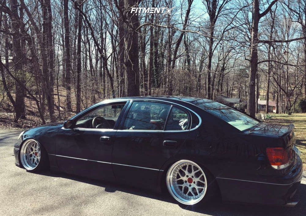 2001 Lexus GS300 Base with 18x9.5 GMR Gs-5 and Federal 215x35 on ...