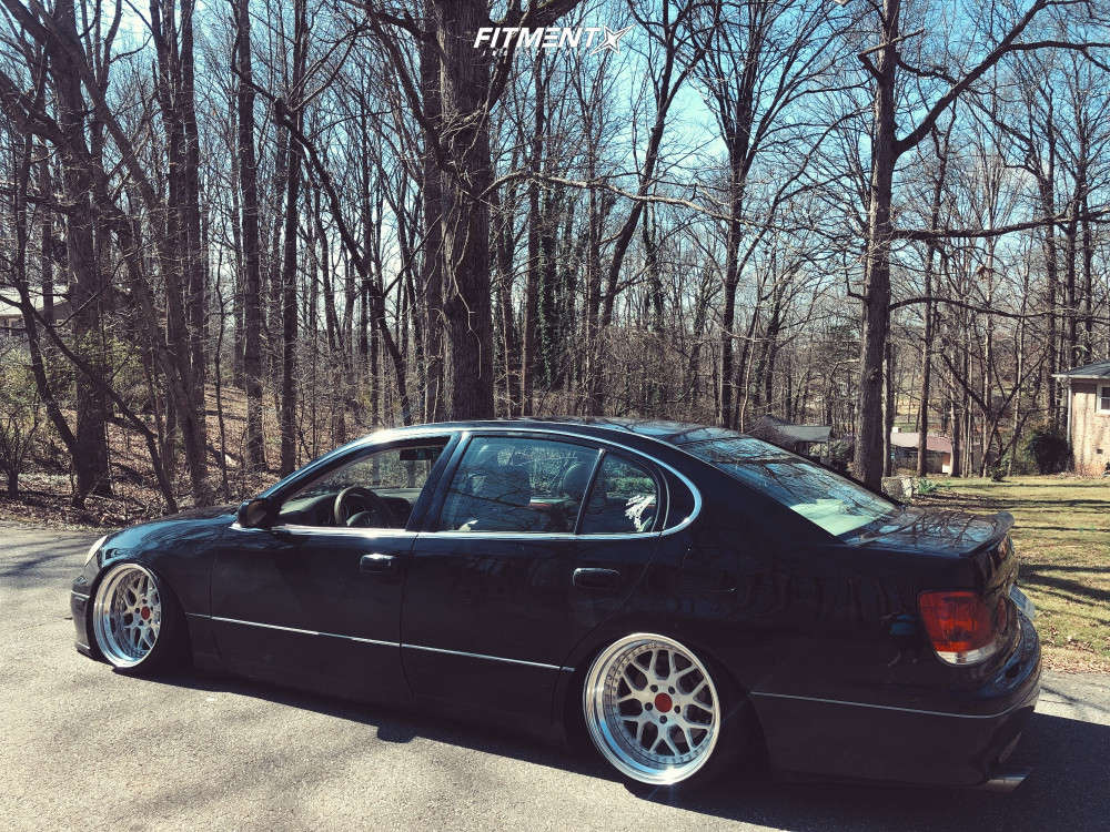 2001 Lexus GS300 Base with 18x9.5 GMR Gs-5 and Federal 215x35 on ...