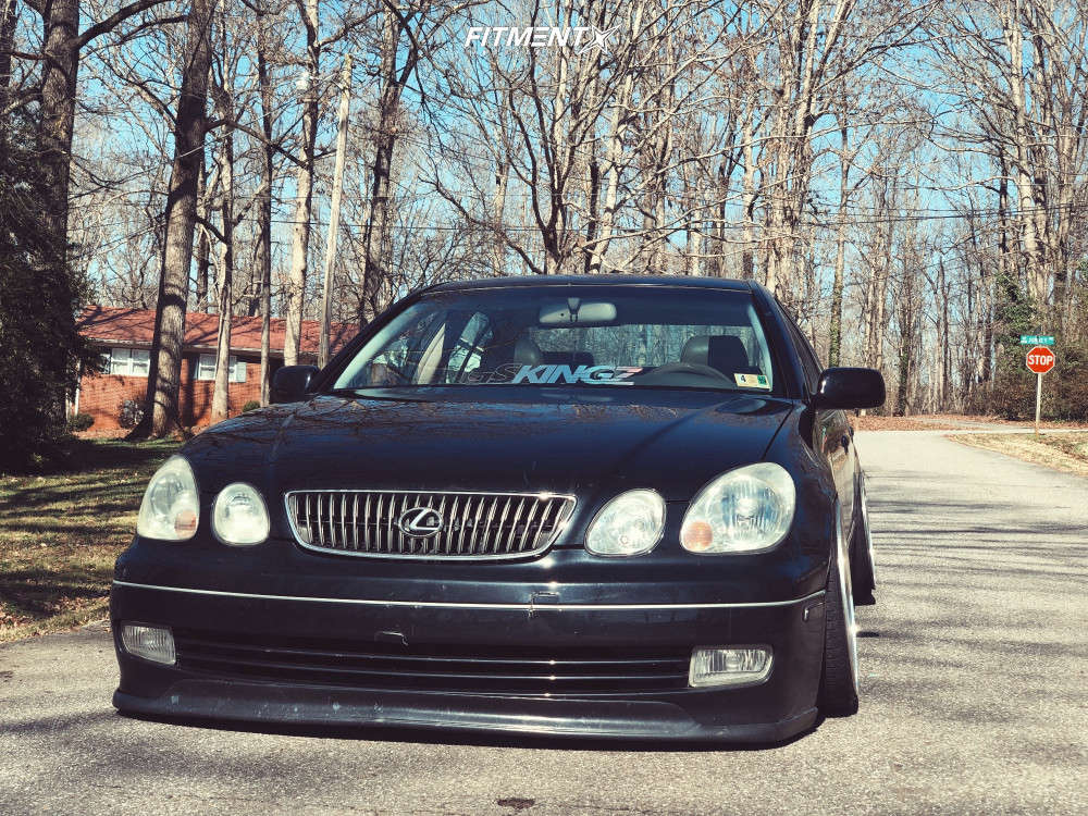 2001 Lexus GS300 Base with 18x9.5 GMR Gs-5 and Federal 215x35 on ...