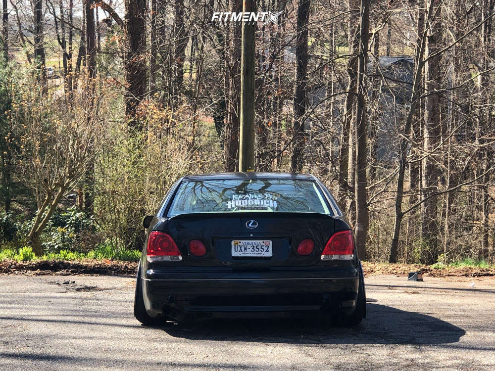 2001 Lexus GS300 Base with 18x9.5 GMR Gs-5 and Federal 215x35 on ...