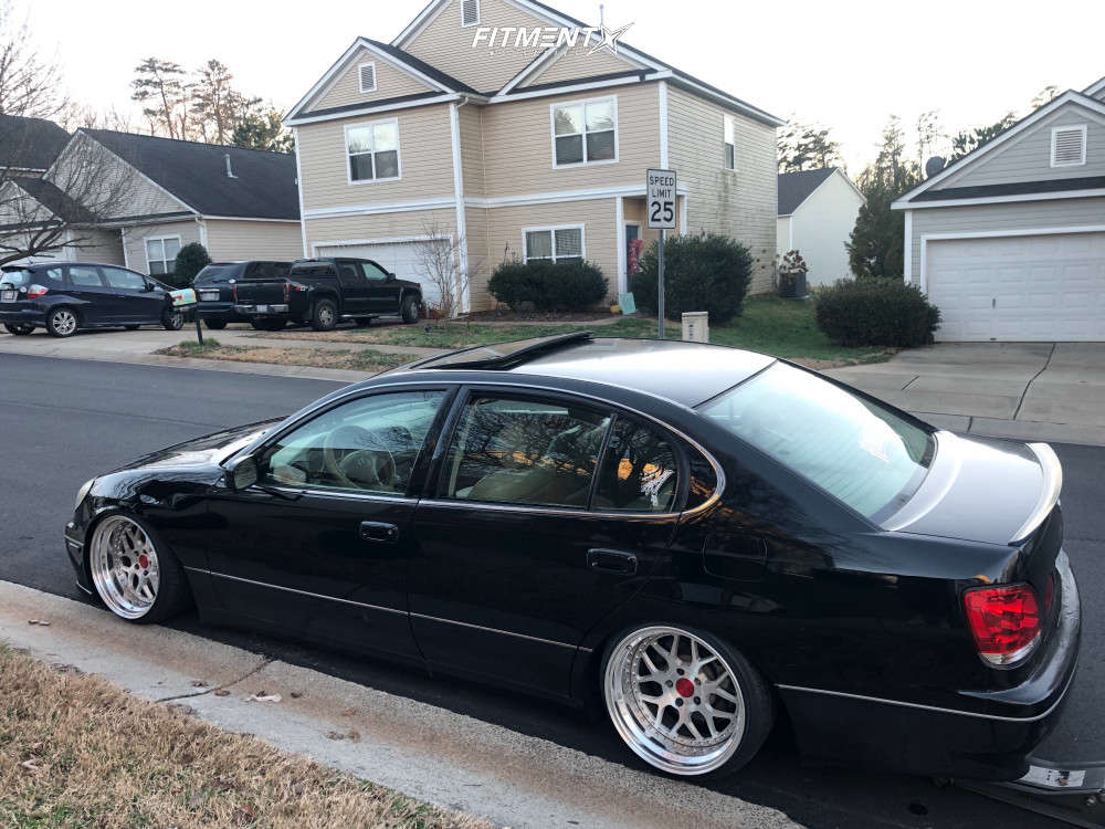 2001 Lexus GS300 Base with 18x9.5 GMR Gs-5 and Federal 215x35 on ...