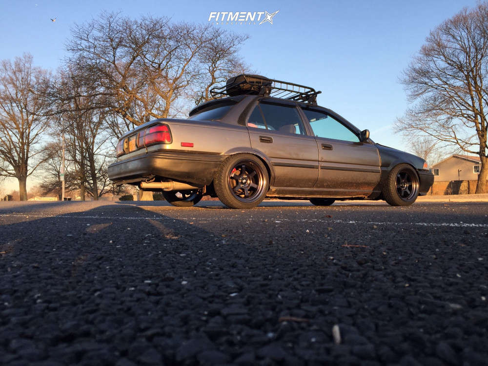 1988 Toyota Corolla DLX with 16x8 MST Time Attack and Haida 195x45 on Coilovers | 646384 ...