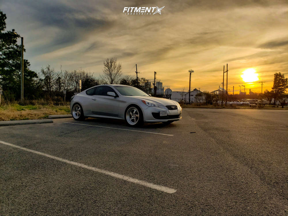 2010 Hyundai Genesis Coupe 2.0T with 19x9.5 ESR Sr02 and Hankook 255x35 on Coilovers | 646504 ...
