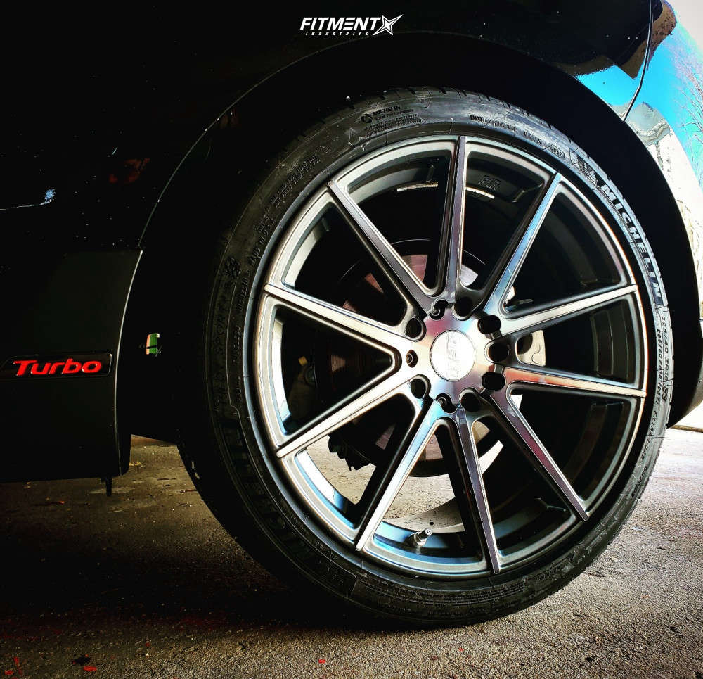 2019 Hyundai Veloster Turbo with 18x8.5 F1R F27 and Michelin 225x40 on ...