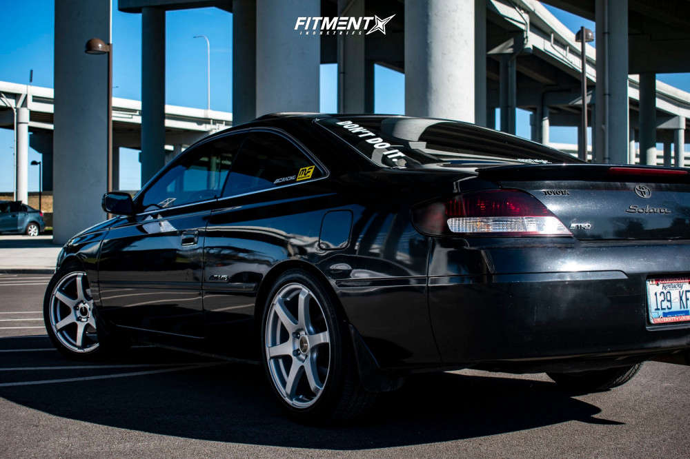 2000 Toyota Solara SE with 18x8 Enkei T6S and Bridgestone 225x45 on ...
