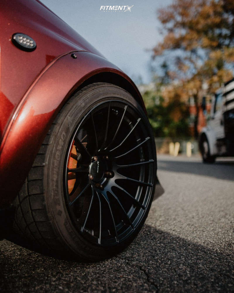 2005 Subaru WRX STI Base with 18x11 Enkei Rs05-rr and Sumitomo 295x30 ...