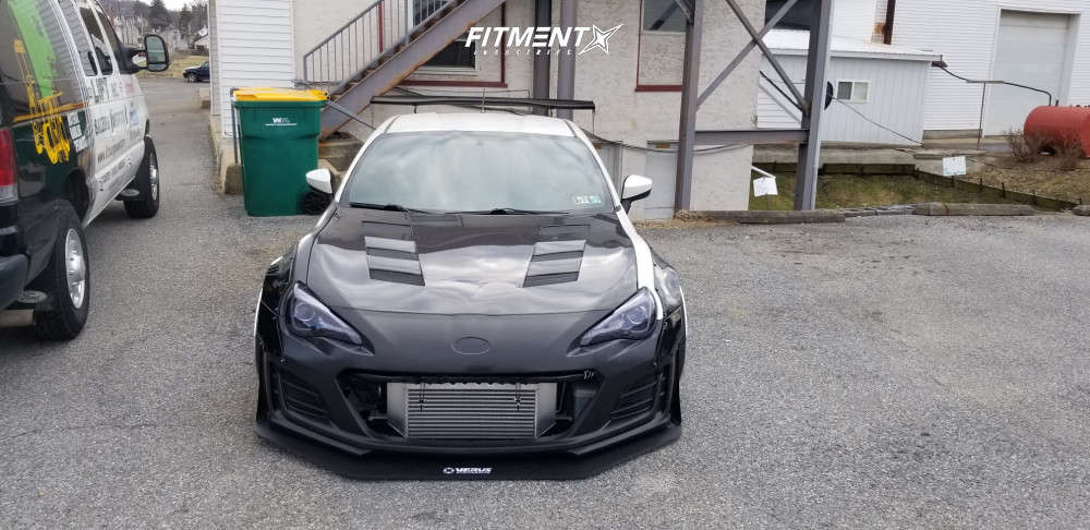 2013 Scion FR-S Base with 18x10 CCW Lm5 and Federal 215x35 on Air ...