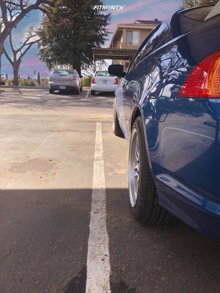 2004 Acura RSX Type-S with 17x9 Enkei RPF1 and Hankook 235x45 on Stock ...