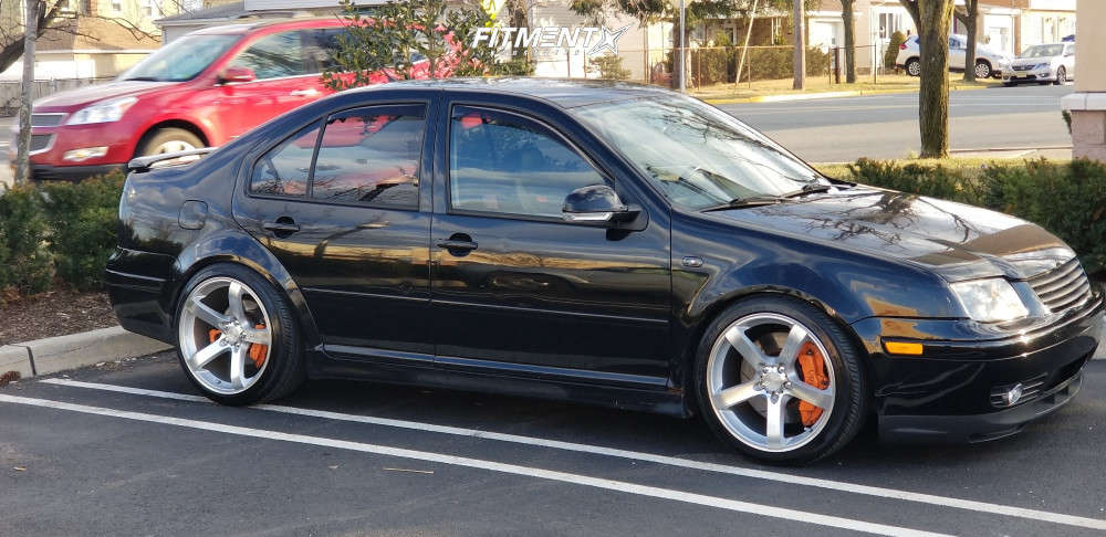 2000 Volkswagen Jetta GLS with 18x8.5 MRR Vp5 and Antares 225x40 on ...