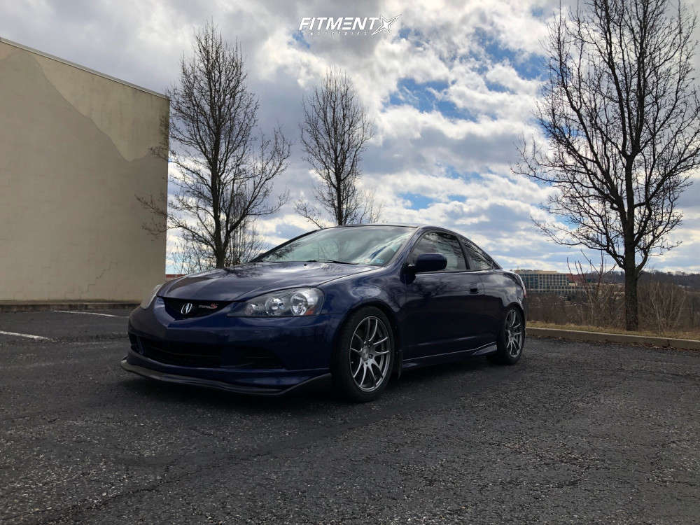2005 Acura RSX Type-S with 17x8.5 AVID1 AV32 and Yokohama 235x40 on ...
