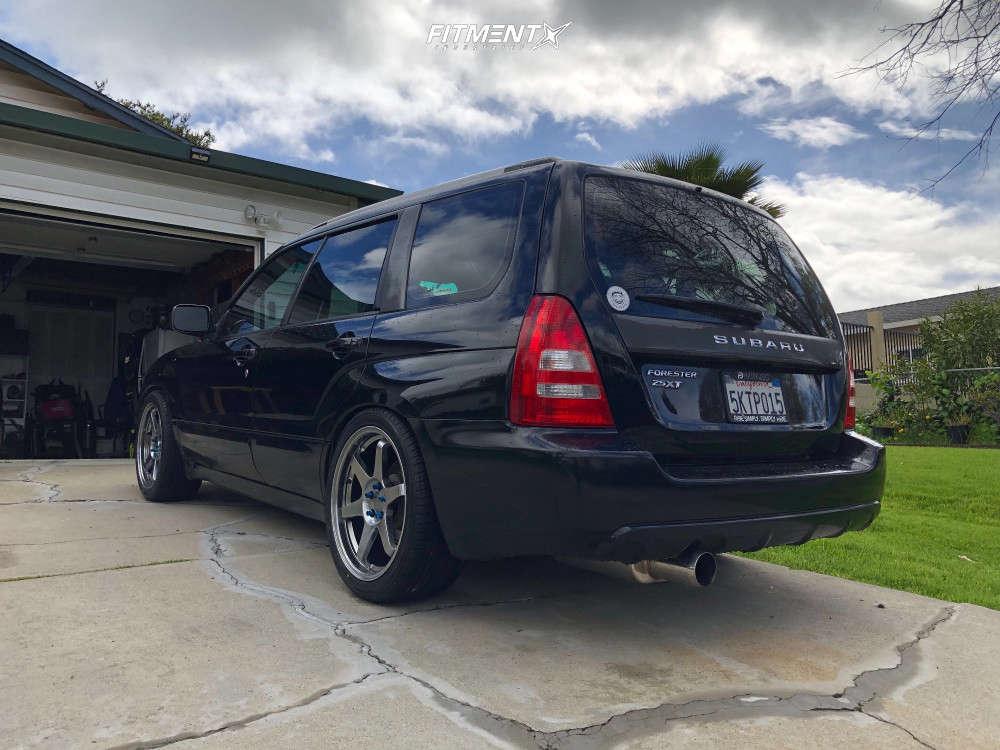 2005 Subaru Forester XT with 18x8.5 Varrstoen Es2 and Westlake 245x40 ...