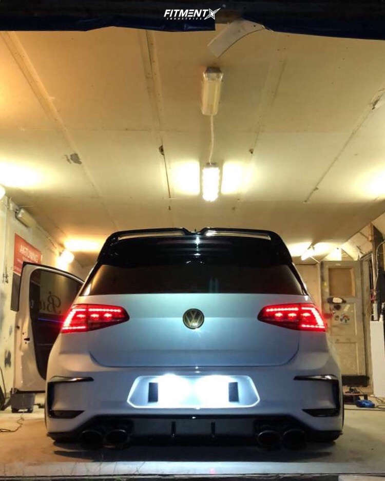 2017 Volkswagen Golf R Base with 20x9 Ferrada F8-fr5 and Achilles ...