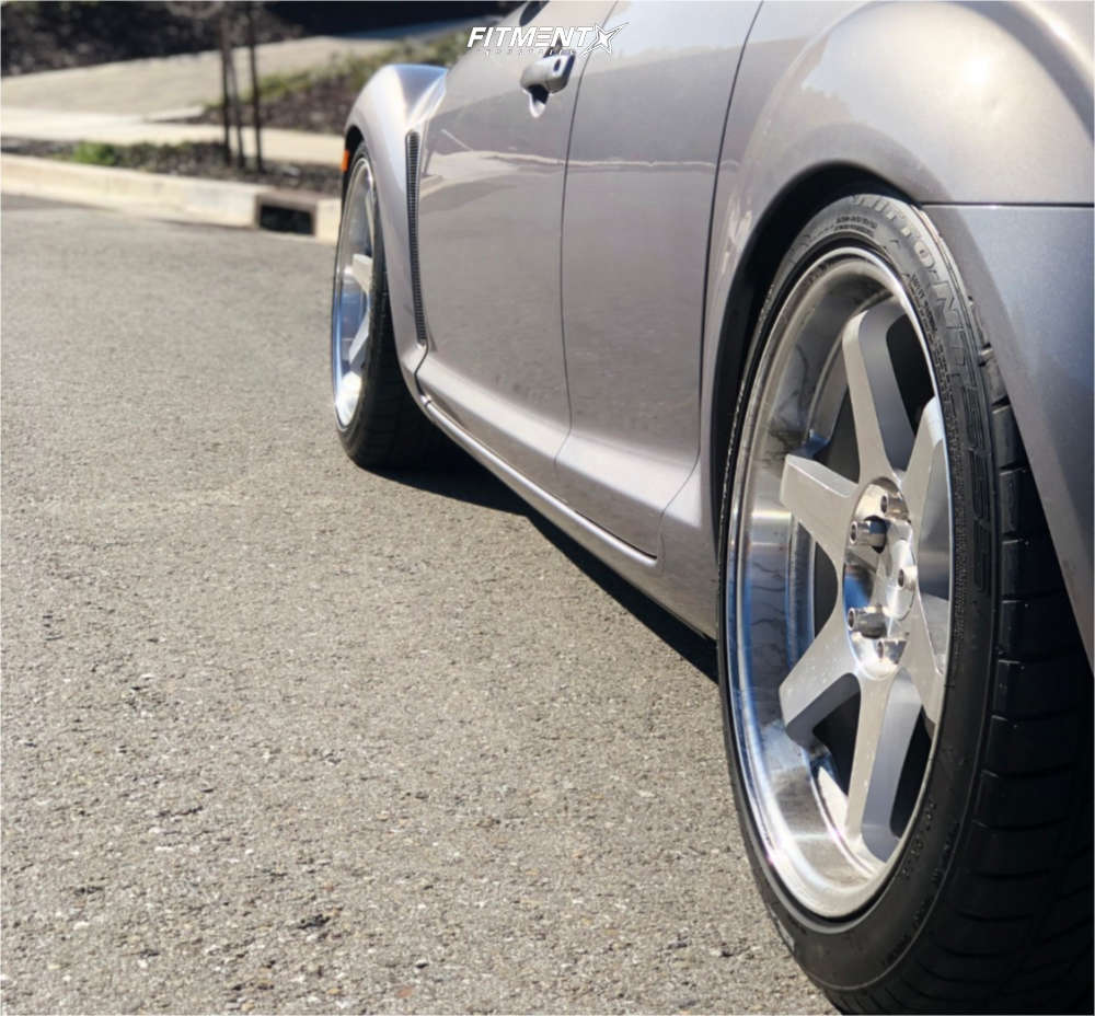 2004 Mazda RX-8 Base with 18x9.5 ESR Sr07 and Nitto 245x40 on Coilovers ...