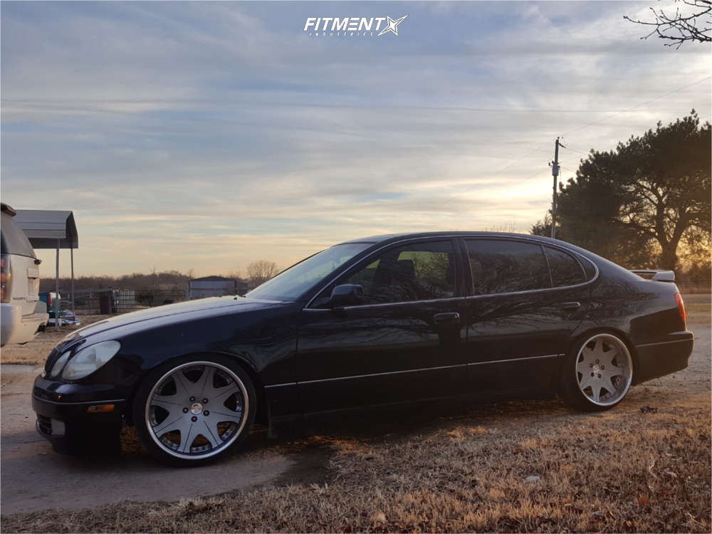 2001 Lexus GS430 Base with 19x10 Leon Hardiritt Waffe and Achilles ...