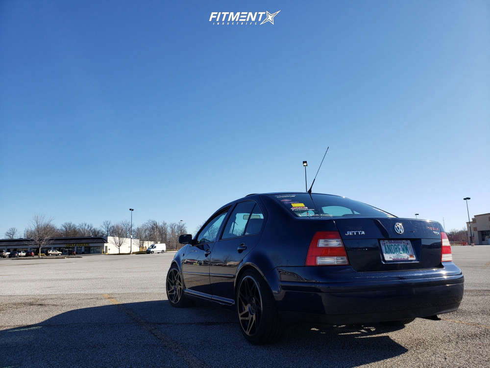 2003 Volkswagen Jetta TDI with 18x8.5 Regen5 R31 and Hankook 225x40 on ...