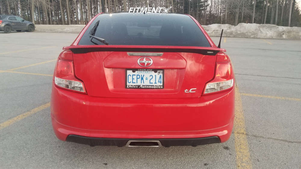 2013 Scion TC Base with 18x8 Fast Wheels FCO4 and Michelin 235x40 on ...