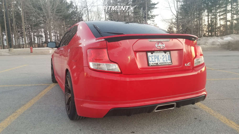 2013 Scion TC Base with 18x8 Fast Wheels FCO4 and Michelin 235x40 on ...