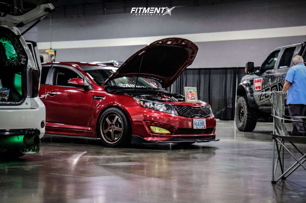 2012 Kia Optima SX with 18x8.5 TSW Carthage and Federal 225x40 on ...