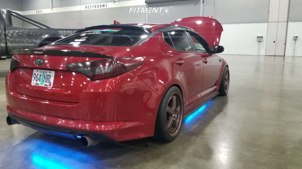 2012 Kia Optima SX with 18x8.5 TSW Carthage and Federal 225x40 on ...