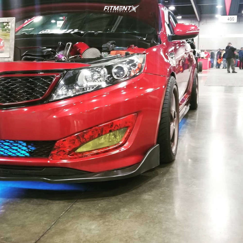 2012 Kia Optima SX with 18x8.5 TSW Carthage and Federal 225x40 on ...