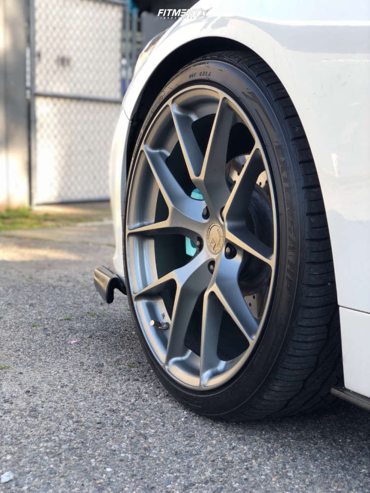 2014 INFINITI Q50 Premium with 20x9 Aodhan Ls007 and Toyo Tires 245x35 on Lowering Springs ...